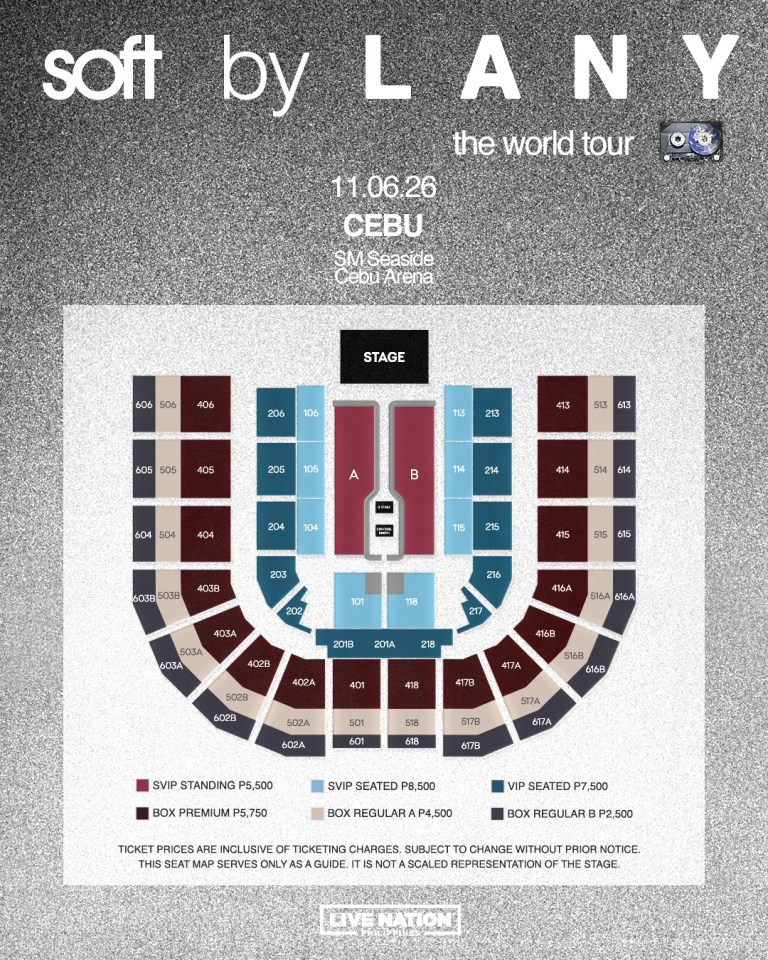 Soft World Tour: LANY Live in Cebu 2026 – CEBU CONCERT SCENE
